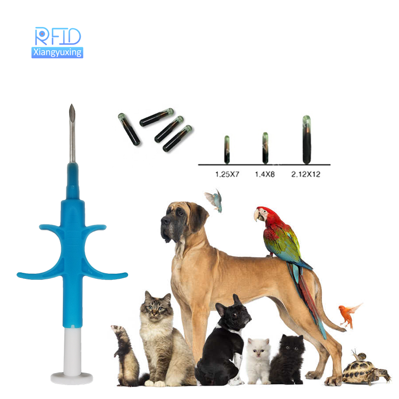2.12*12mm Rfid Injectable Tracking Identification Chips Dog 134.2khz ...