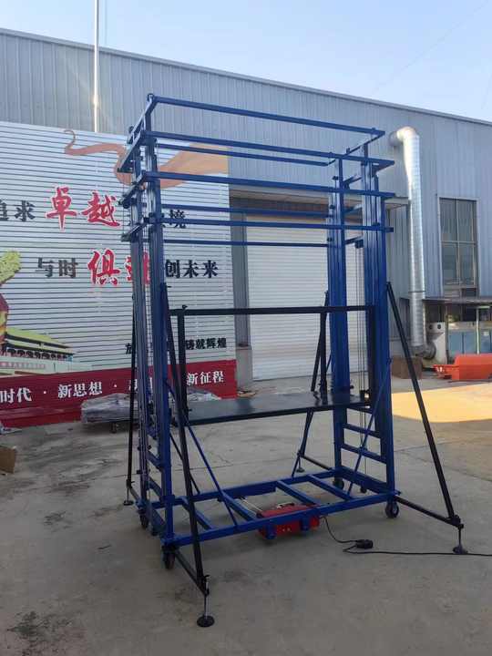 Multifunctional 12m Foldable Electric Scaffolding Lift Platform with ...