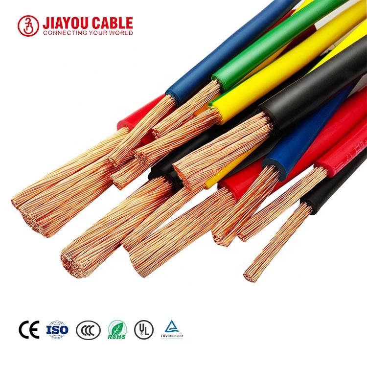 OEM ODM BV 2.5 mm Electrical Wire 35mm2 PVC Insulated Copper Conductor ...