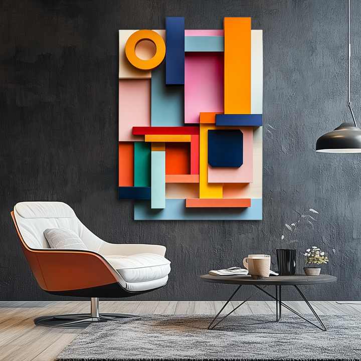 Custom Hotel Wall Decor Modern Simple Abstract Pattern Wood Carving ...