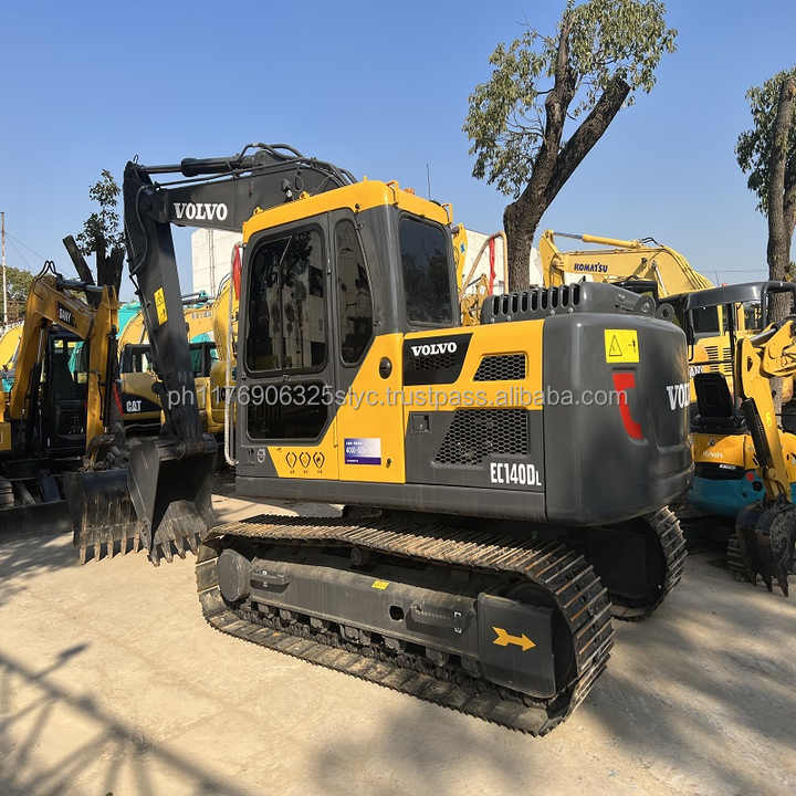 Used Excavator VOLVO EC140DL 14 Ton Cheap Hydraulic Crawler Digger ...