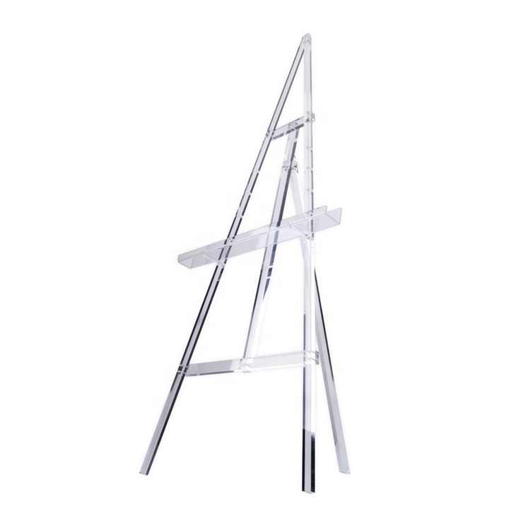 Clear Acrylic Easel Stand for Artwork & Posters - Customizable ODM
