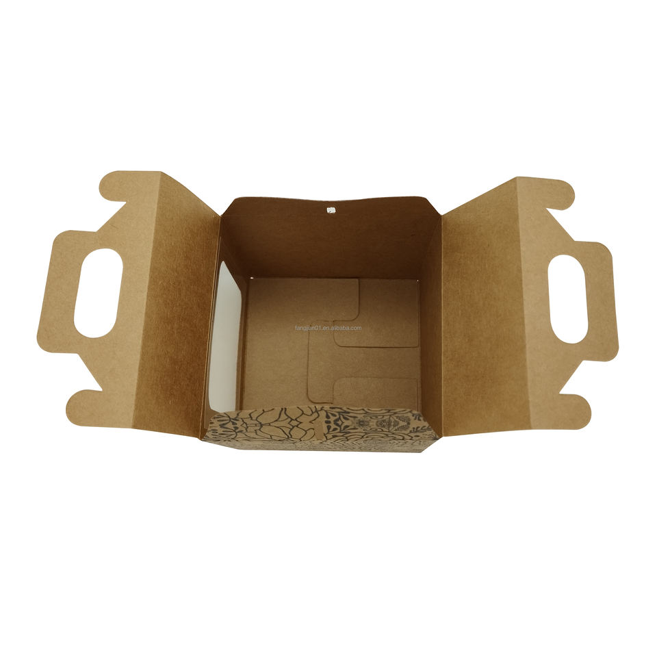 Frosted Kraft Paper Boxes Folding Gift Packing Mug Cup Retail Box with ...