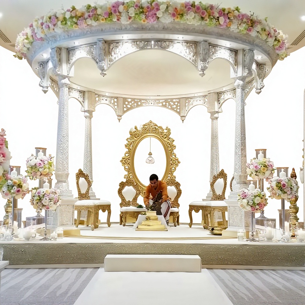Add Elegance to Any Celebration with Unique muslim walima stage Options