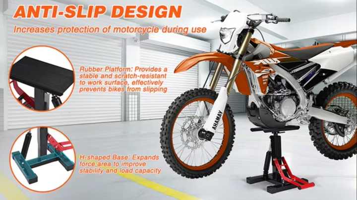 Low Price Hydraulic Motorcycle Maintenance Tool Lift Repair Stand Stool ...