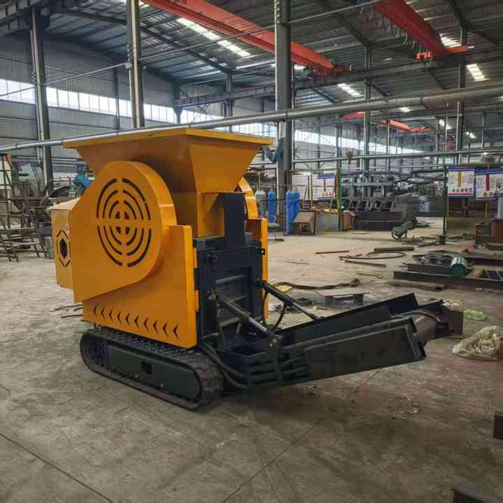 2450 model real factory quarry small stone crusher mobile portable rock ...