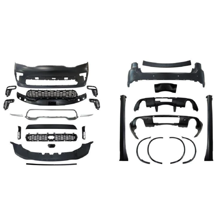 Front Bumper Body Kit For Dodge Durango 2011+ Srt Hellcat Car Bumpers ...