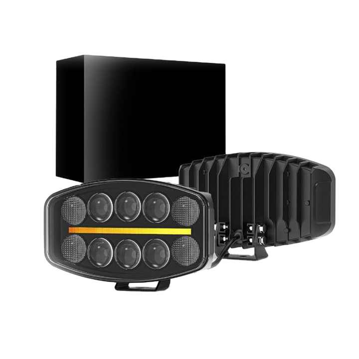10inch LED Driving Lights DRL Off Road Light, Work Lights and Trucks ...