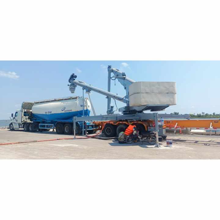 Efficient Ship Unloader for Cement & Bulk Material Handling