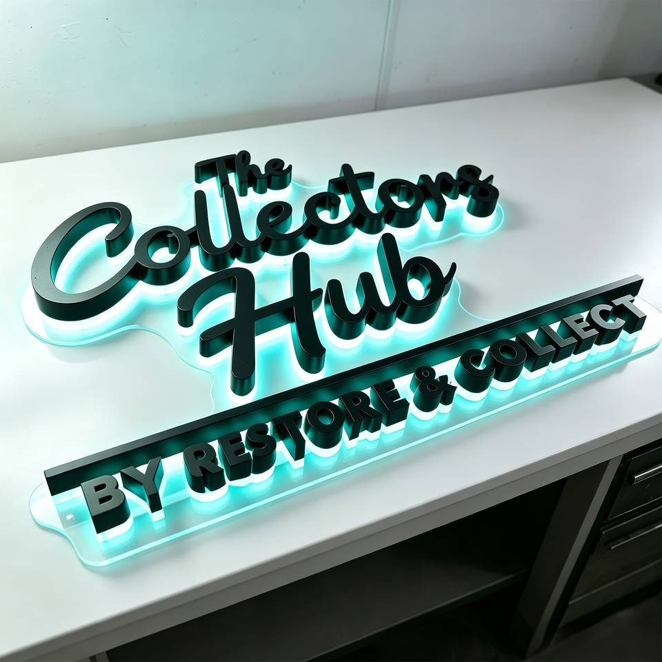 Custom LED Logo Sign 3D Letter Business Outdoor Sign with IP65 ...