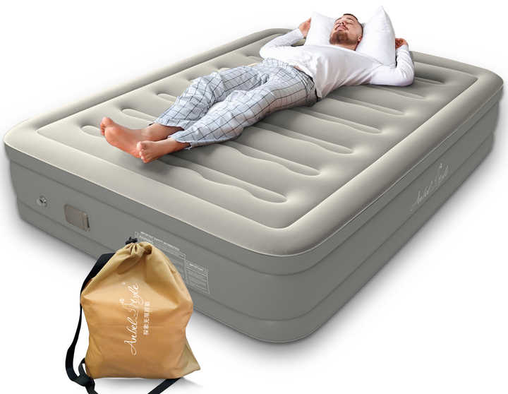 Luxury Twin Size Automatic Inflatable Mattress for Camping
