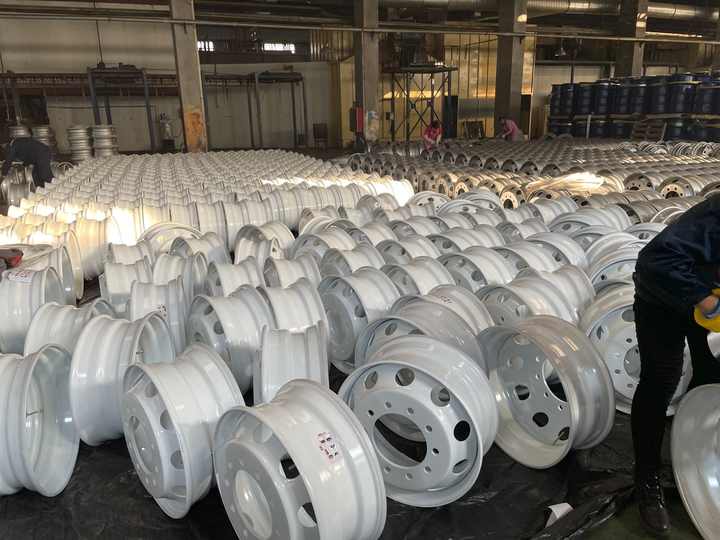 Custom 17.5x6.0 Inch Steel Light Truck Wheel Rims for 7R17.5 New Condition| Alibaba.com