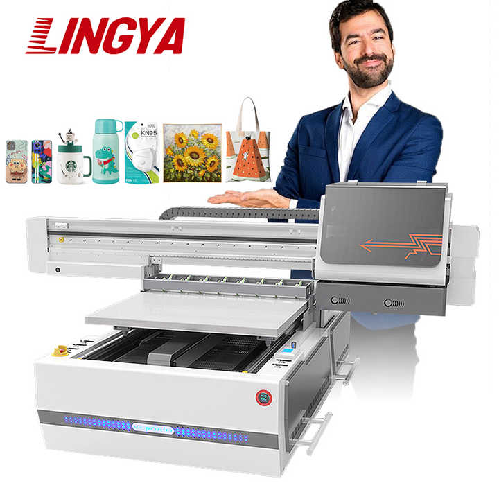 Logo Printer A1 Cylinder Bottle Printer UV Printing Machine Digital UV ...