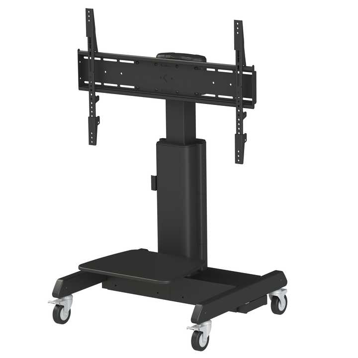 Remote Control Mobile Motorized TV Stand Mobile LCD TV Monitor Video ...