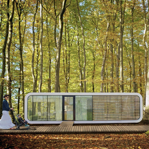 20ft 40ft modular prefab tiny homes container office portable apple ...