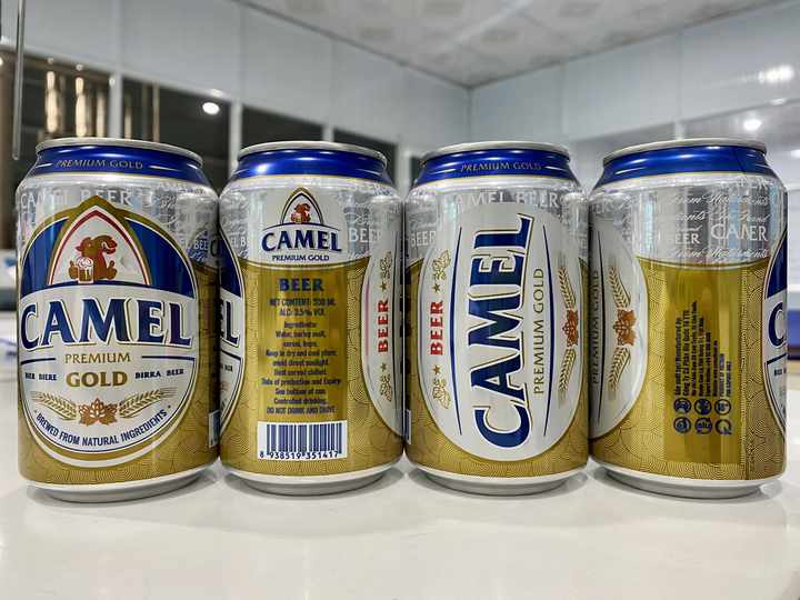 Lager Beer 330ml Camel Beer 500ml - Chilled Alcoholic Beverage