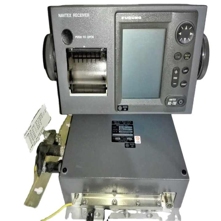 Full Set Furuno Navtex Receiver NX700A - Reliable Maritime Communications