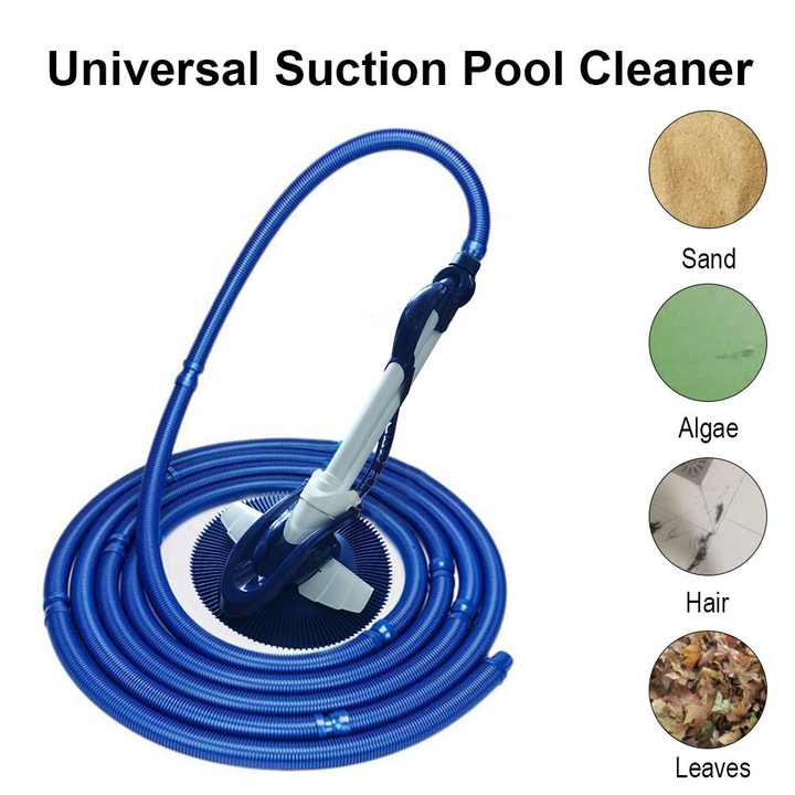 Handheld Semi-automatic Pool Cleaner Vacuum Suction Pool Suction ...