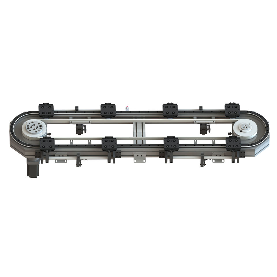 Automatic Assembly Line Precision Circular Guide Rail Conveyor Systems ...