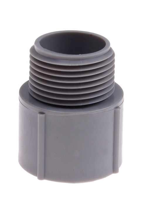 PVC Male Threaded Terminal Adapter 1/2'' - Electrical Fittings
