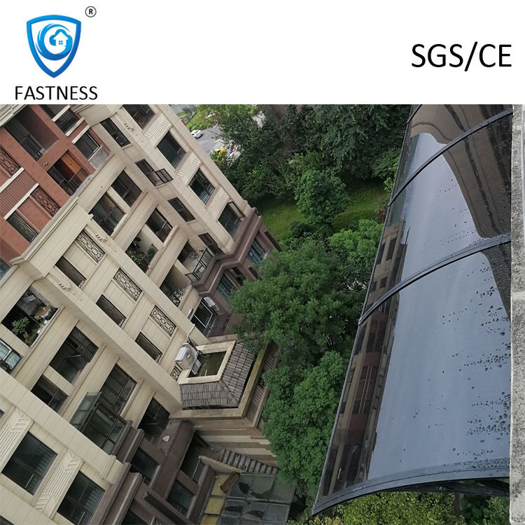 Window Awning with Polycarbonate Panel & Aluminum Alloy Frame, Outdoor ...