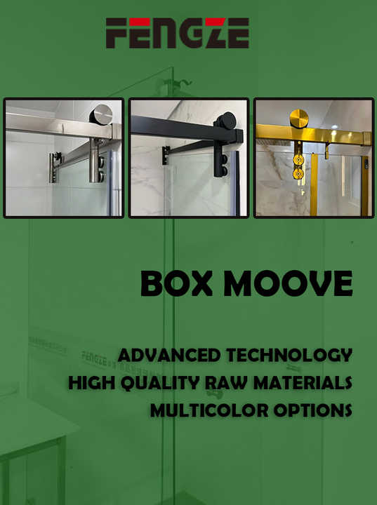 FENGZE Box Moove Kit - Modern Corner Sliding Door System