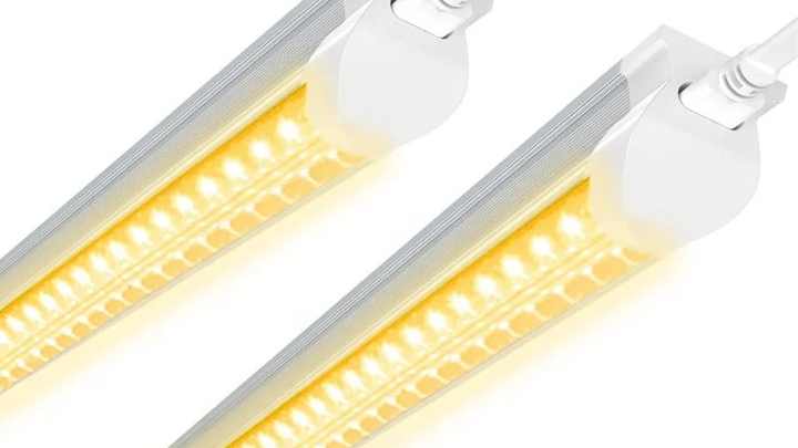 90cm Vegetable Grow Light Full Spectrum LED Tube Lamp Bar 40W LM301H ...