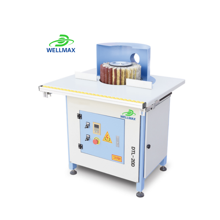 WELLMAX woodworking machinery vertical spindle manual profile buffing ...