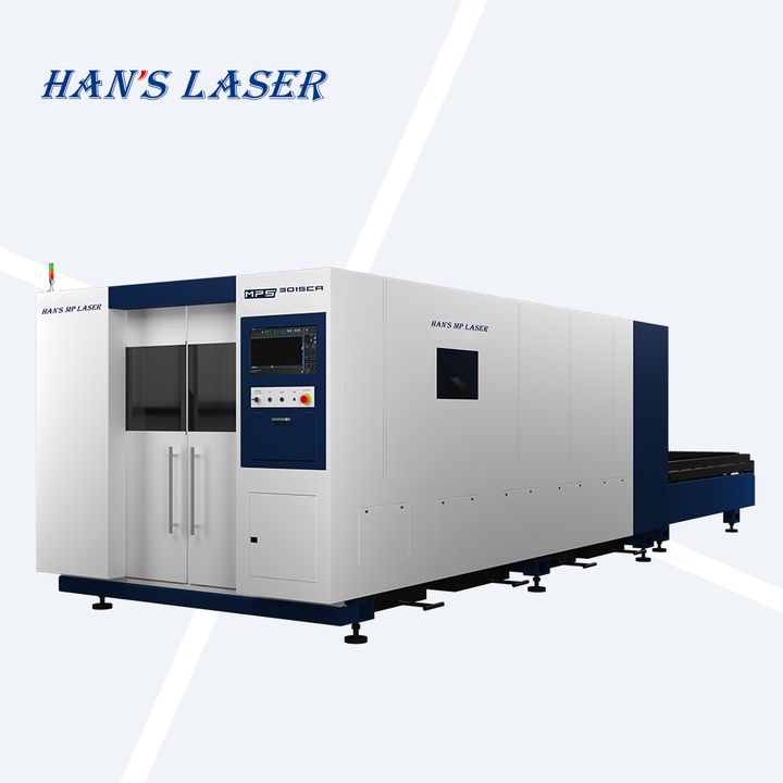 HANS Laser Cnc Optical Steel Sheets Fiber Laser Cutting Machine for ...