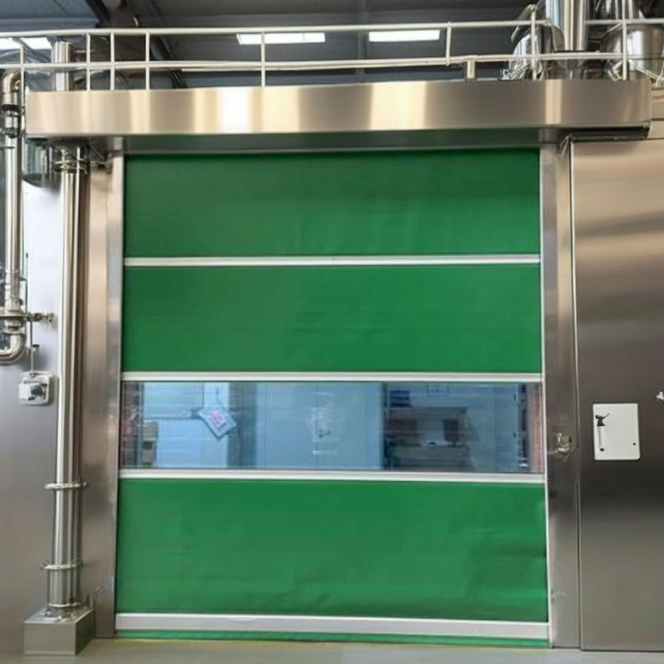 Insect Proof Fast Opening PVC Door with Brush Seal, Ideal for Food ...