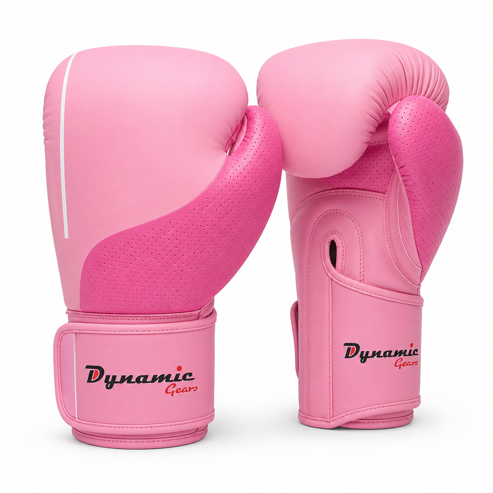 Customize Logo Leather Boxing Gloves-Stretch Breathable & Lightweight ...