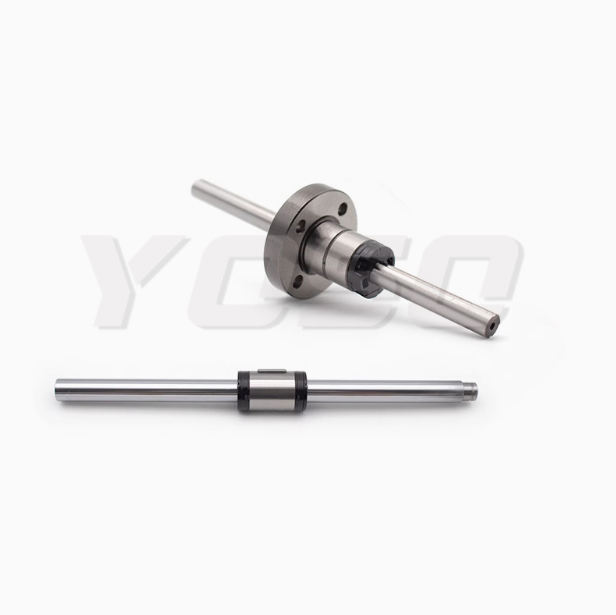 Ball Spline Shaft With Square FlangeSOT008 SOT010 SOF012 SOF015 SOF020 ...