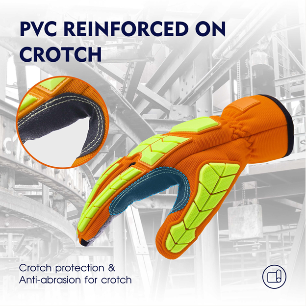 TPR Oilfield Construction Industrial Cut Resistant Protective Safety ...