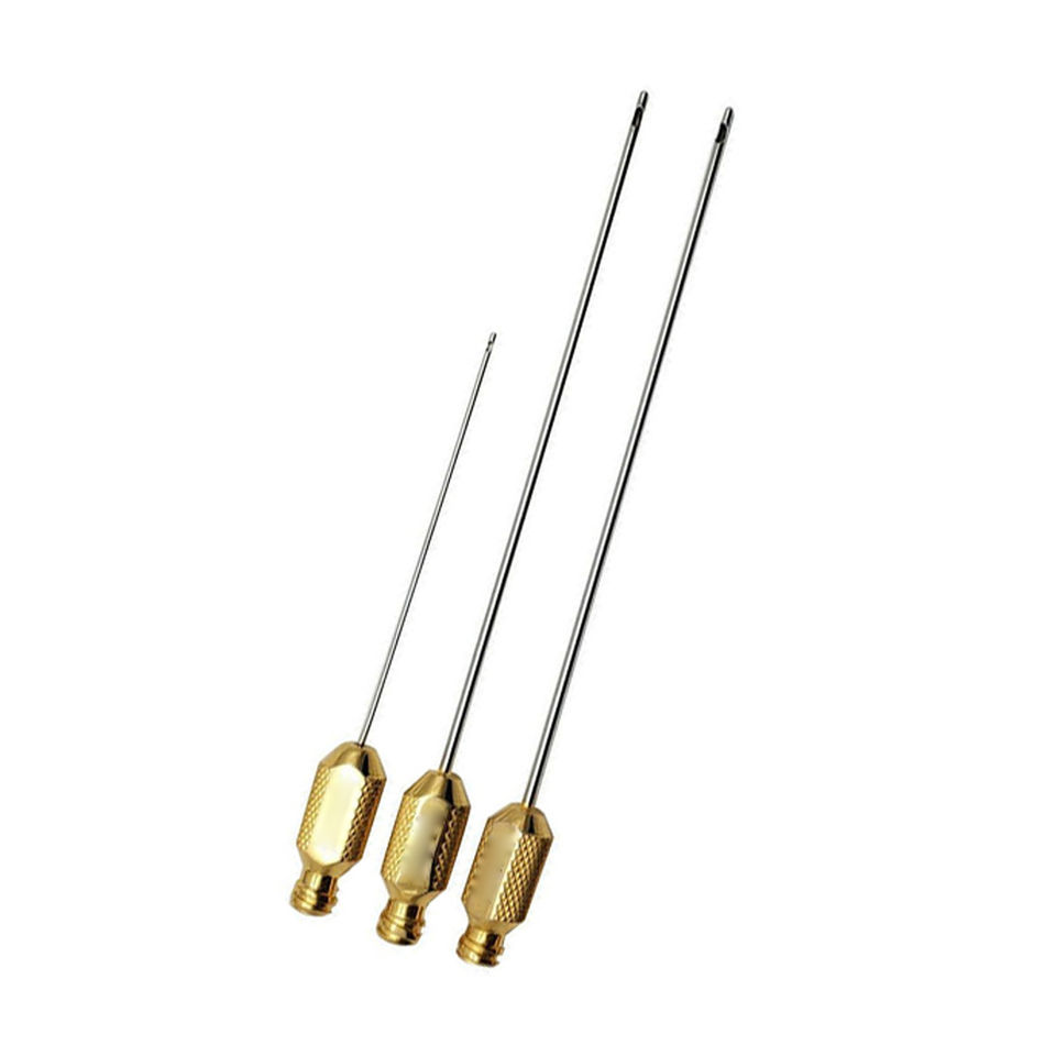 German Grade Stainless Steel Liposuction Cannula Set Reusable Manual ...