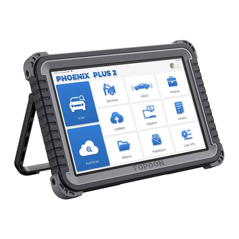 TOPDON Phoenix Plus 2 Support 160 Vehicle Brands Professional Advanced ...