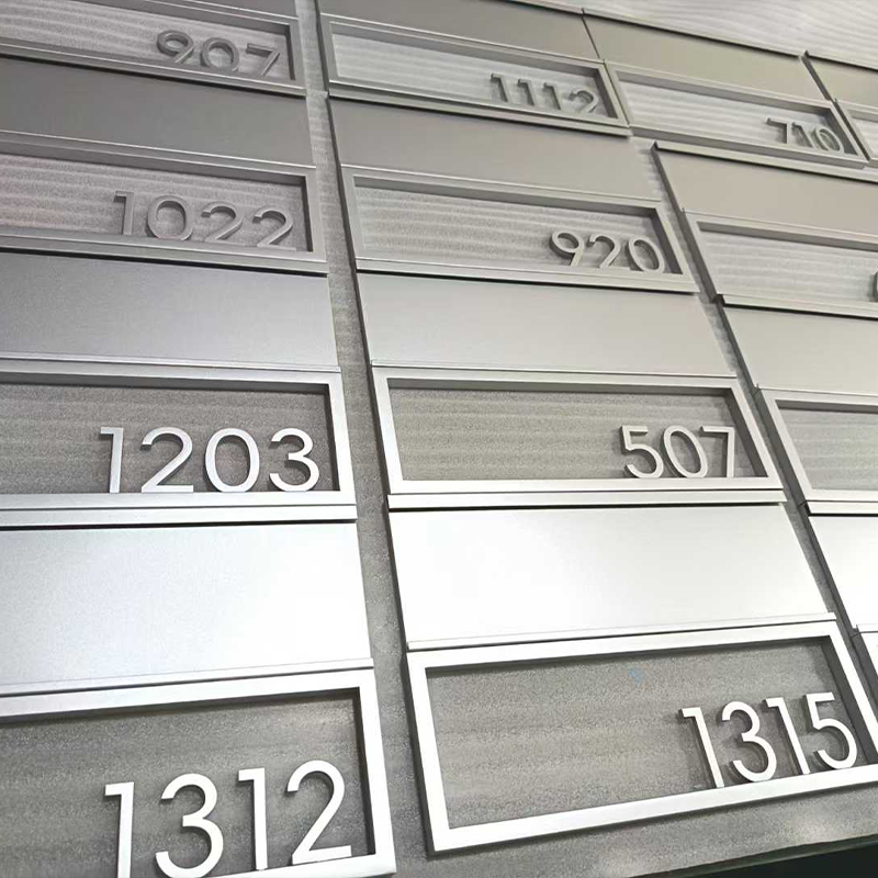 YunJi Durable Stainless Steel 201/304 Door Signs Multi-Color 28x25cm ...