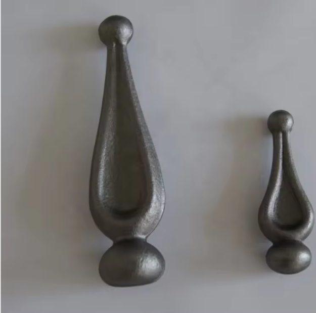 Decorative Cast Iron Fence Spear Finial Metal Gate Top Ornament Wrought ...