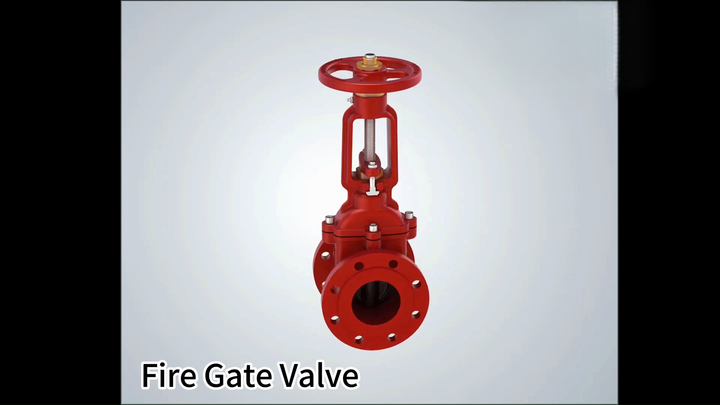 Fire Protection Control Valve Signal Non Rising Stem Gate Valve 300PSI ...