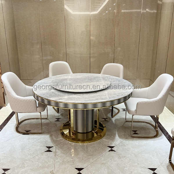 Marble Slab Dining Table