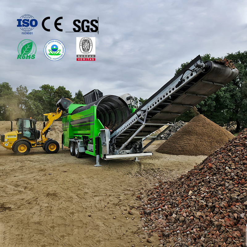 Sinolion 2026 New Heavy Duty Soil Screen Machine Separating Screener ...
