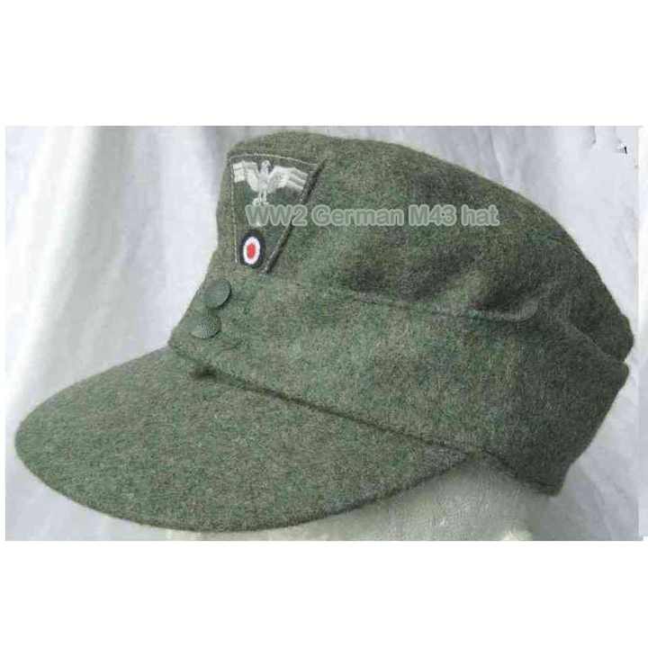 WW2 German Wool Kepi - Formal Top Hat by ZIWA INTERNATIONAL