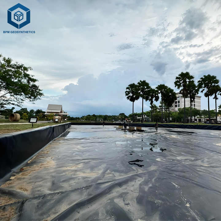0.8mm Geomembrane Membrane Biodigester HDPE Geomembrane Liner for ...