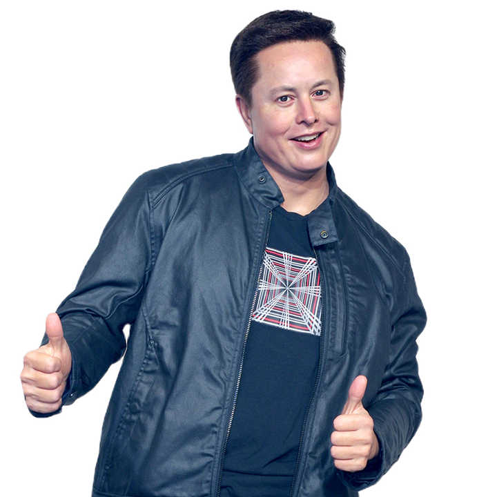 Resin Crafts Art Collection - Custom Made Elon Musk Wax Figure