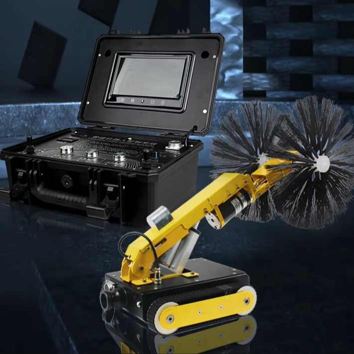 RJ-BOT Q37 Robotic Duct Cleaner for HVAC Systems - High-Efficiency ...