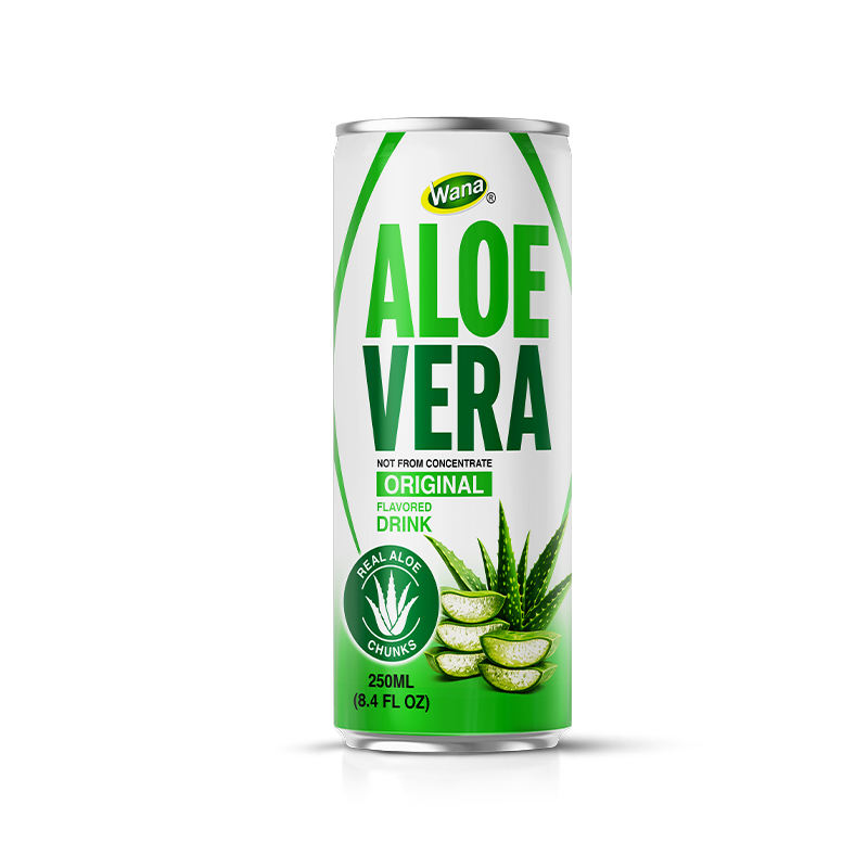Healthy Low Calorie and Sugar Aloe Vera Soft Drink with Real Diced Aloe ...