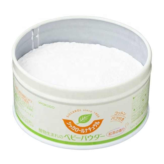 Japan Wakodo Baby Powder Shikka Roll Natural 120g Squalane Baby ...