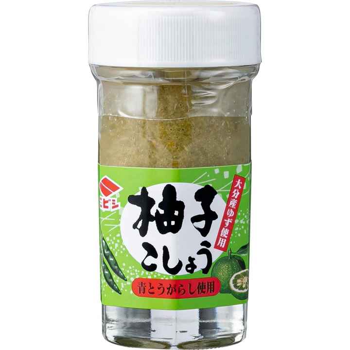 Japanese Spice 60g Bottle of Yuzu Pepper Kosho Additive-Free Colorant ...