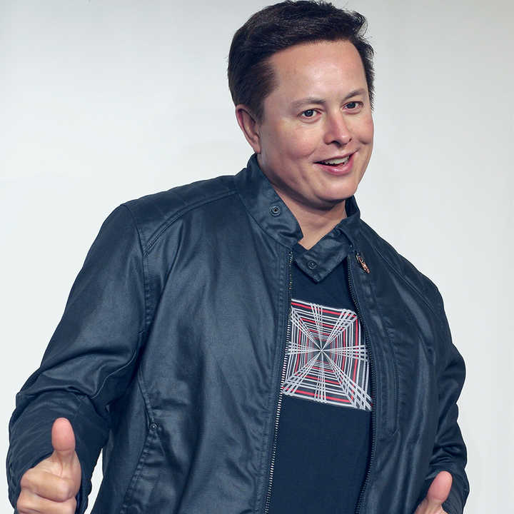 Resin Crafts Art Collection - Custom Made Elon Musk Wax Figure