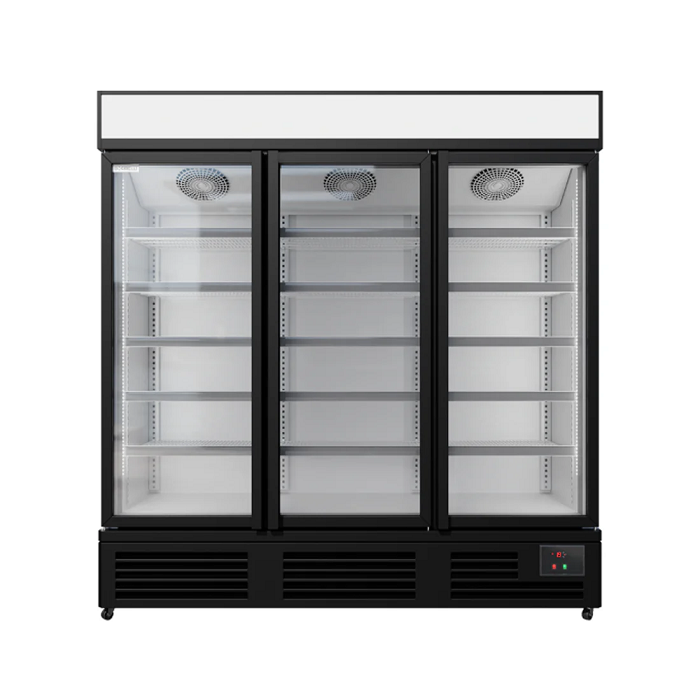 Heavy Duty Vertical Display Freezer 1560 Liter Capacity With Triple ...