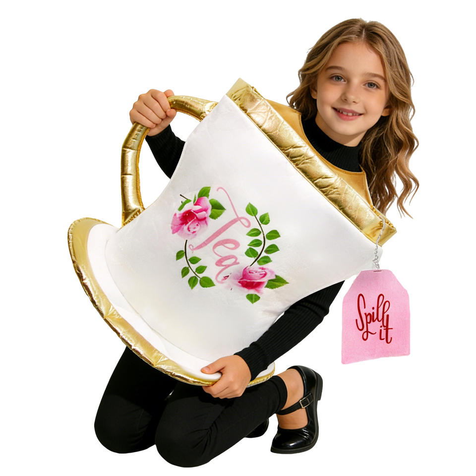 Baige Kids Teacup Costume Food Theme Cosplay Outfit Cute Creative Role ...